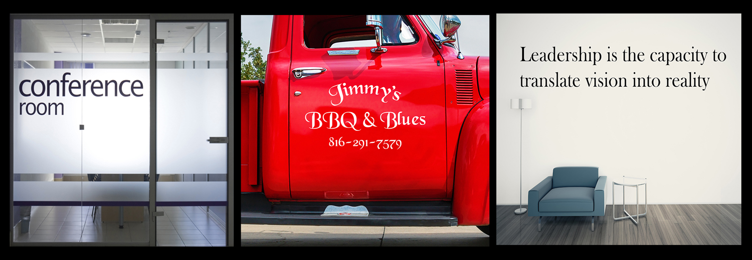 Adhesive Backed Vinyl - Liberty Exposition Services